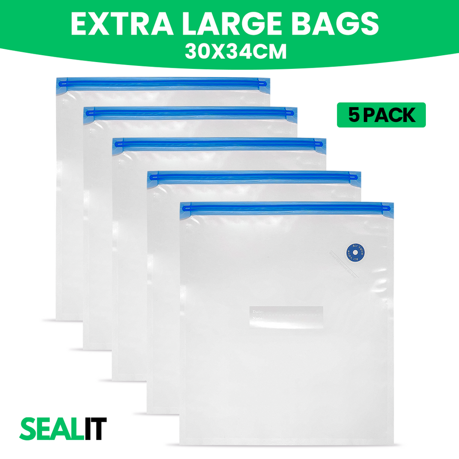 Reusable Vacuum Sealer Bags | Resealable Vacuum Bags For Food – Seal It