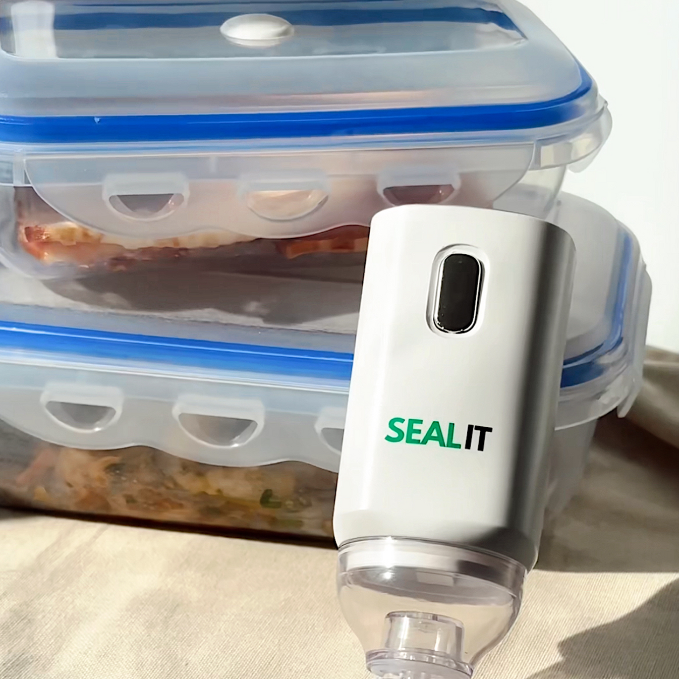 Vacuum Seal Containers 3-Pack | Food Storage Boxes | Seal It – Seal It